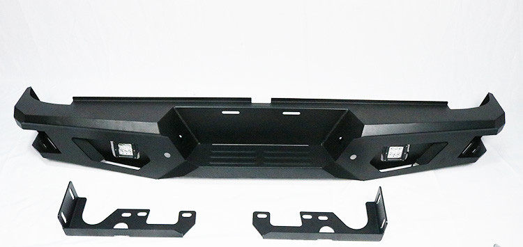 Hilux Revo Auto Stepside Rear Bumper Pickup Bumper Step With LED Light